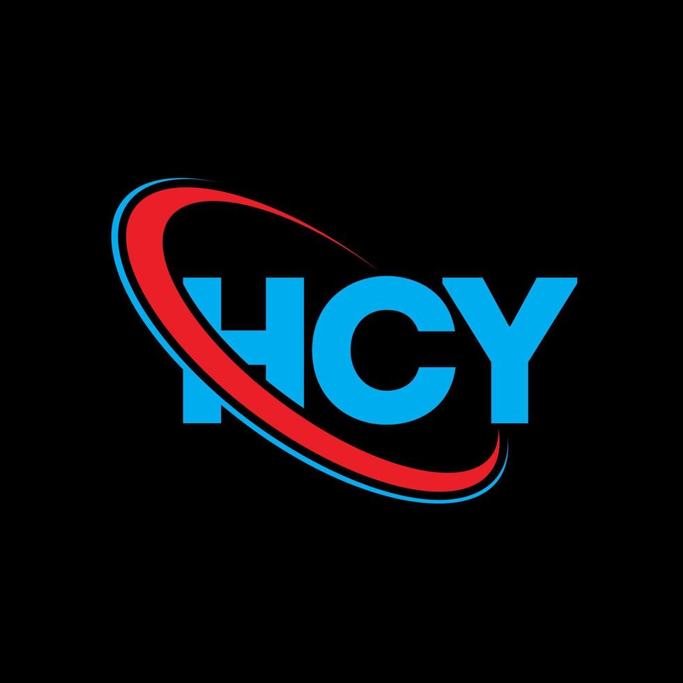 logotipo de hcy. carta hcy. diseño del logotipo de la letra hcy. logotipo de las iniciales hcy ...