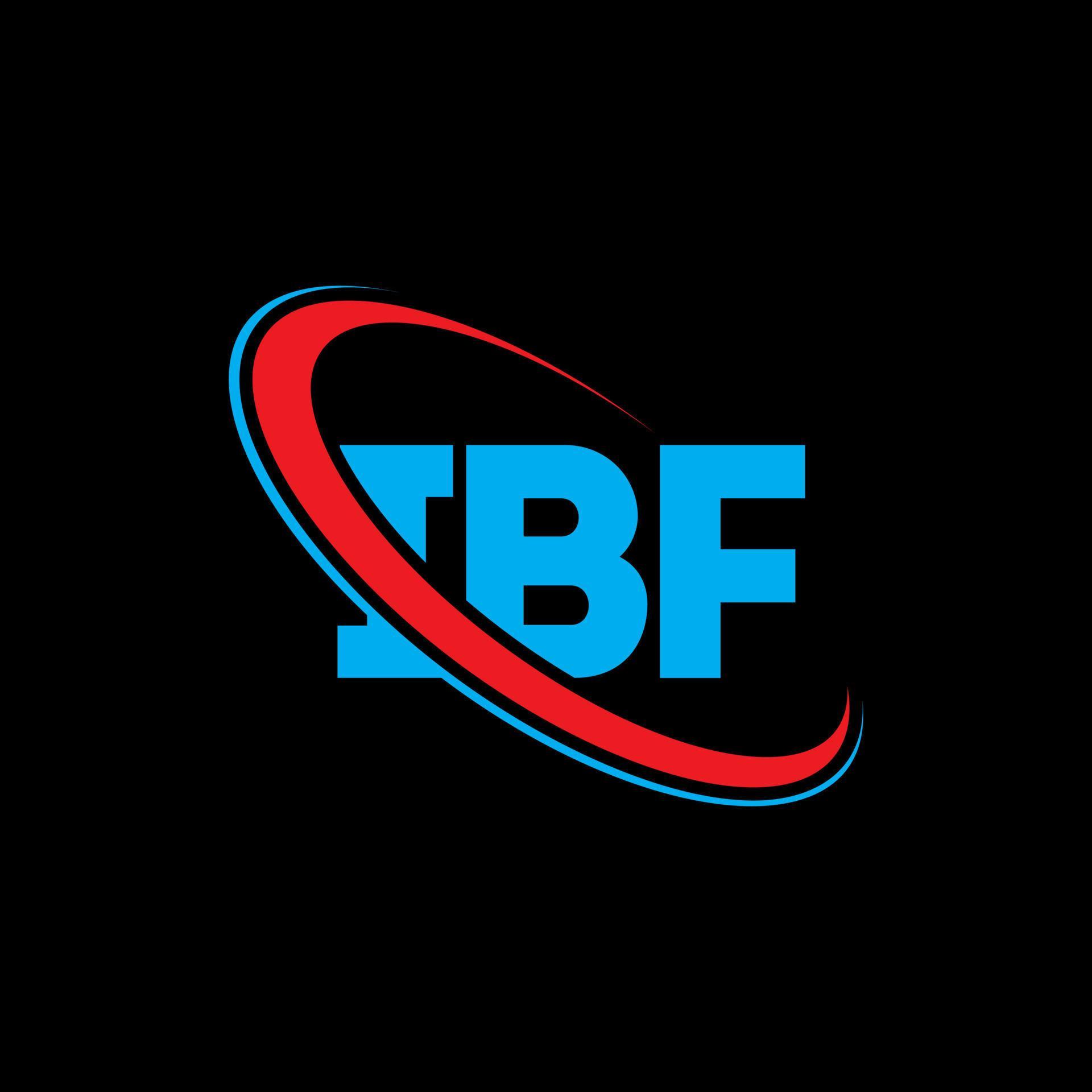 IBF logo. IBF letter. IBF letter logo design. Initials IBF logo linked ...