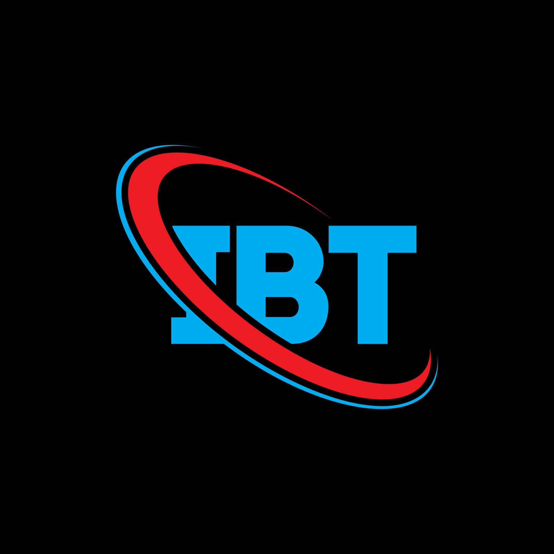 IBT logo. IBT letter. IBT letter logo design. Initials IBT logo linked with circle and uppercase ...