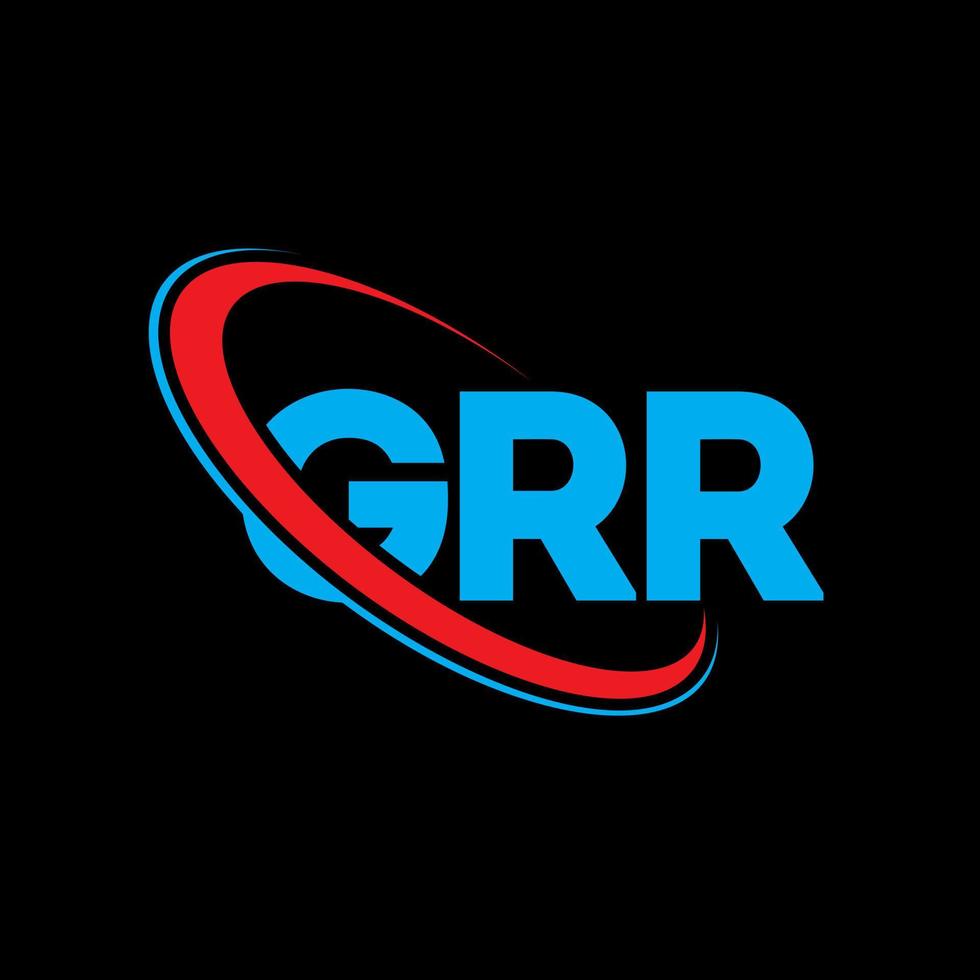 logotipo grr. letra gr. diseño del logotipo de la letra grr. logotipo de las iniciales grr ...