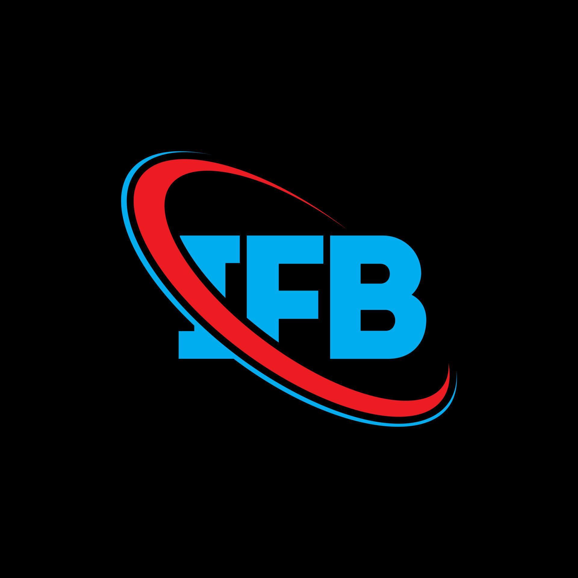 logotipo de ifb. letra ifb. diseño del logotipo de la letra ifb. iniciales del logotipo de ifb ...