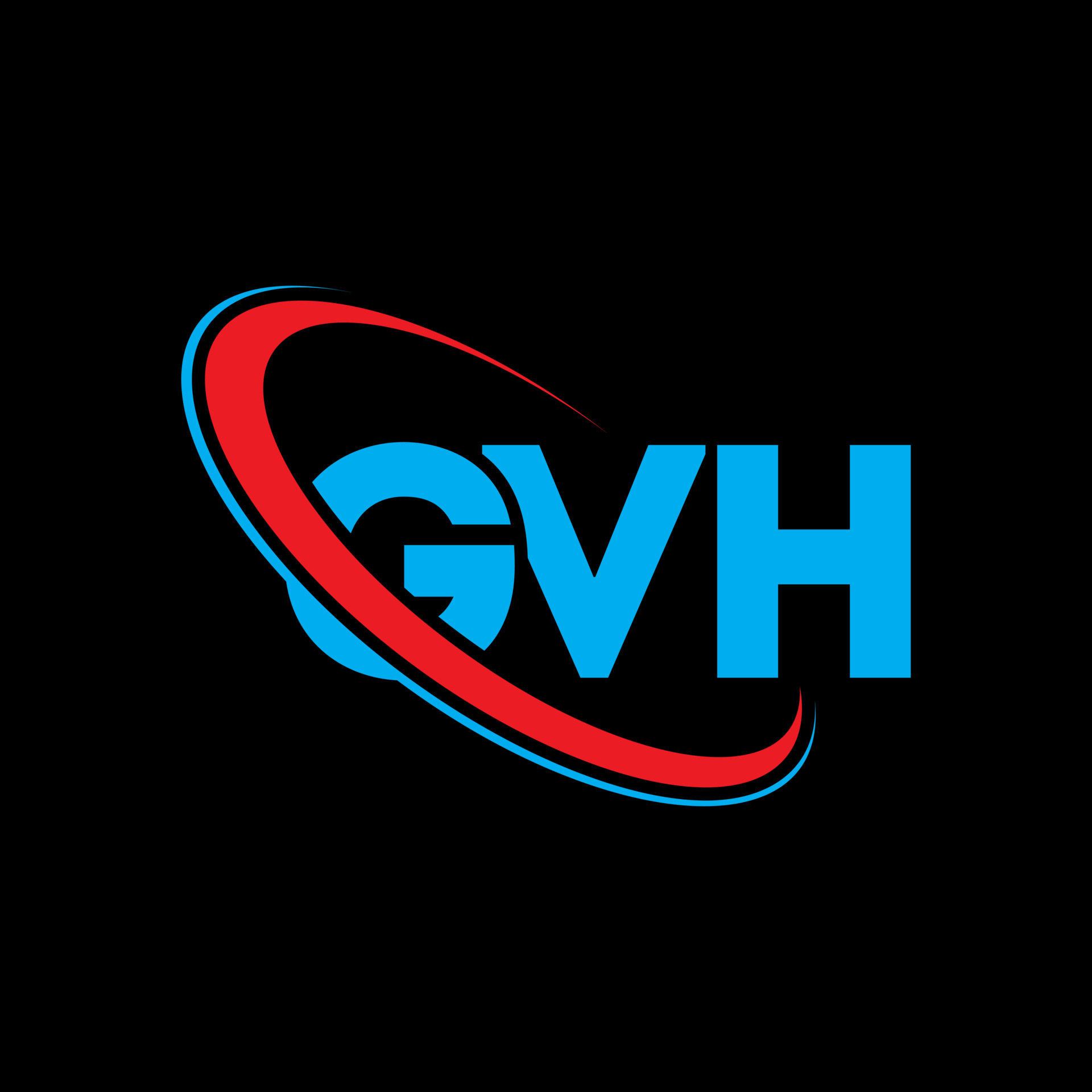 logotipo de gvh. letra gvh. diseño del logotipo de la letra gvh. logotipo de las iniciales gvh ...