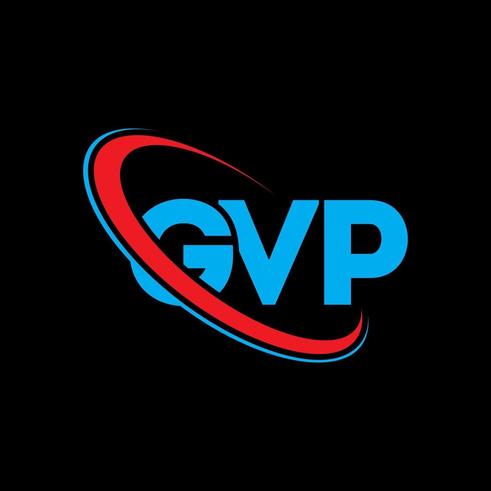 GVP logo. GVP letter. GVP letter logo design. Initials GVP logo linked with circle and uppercase ...