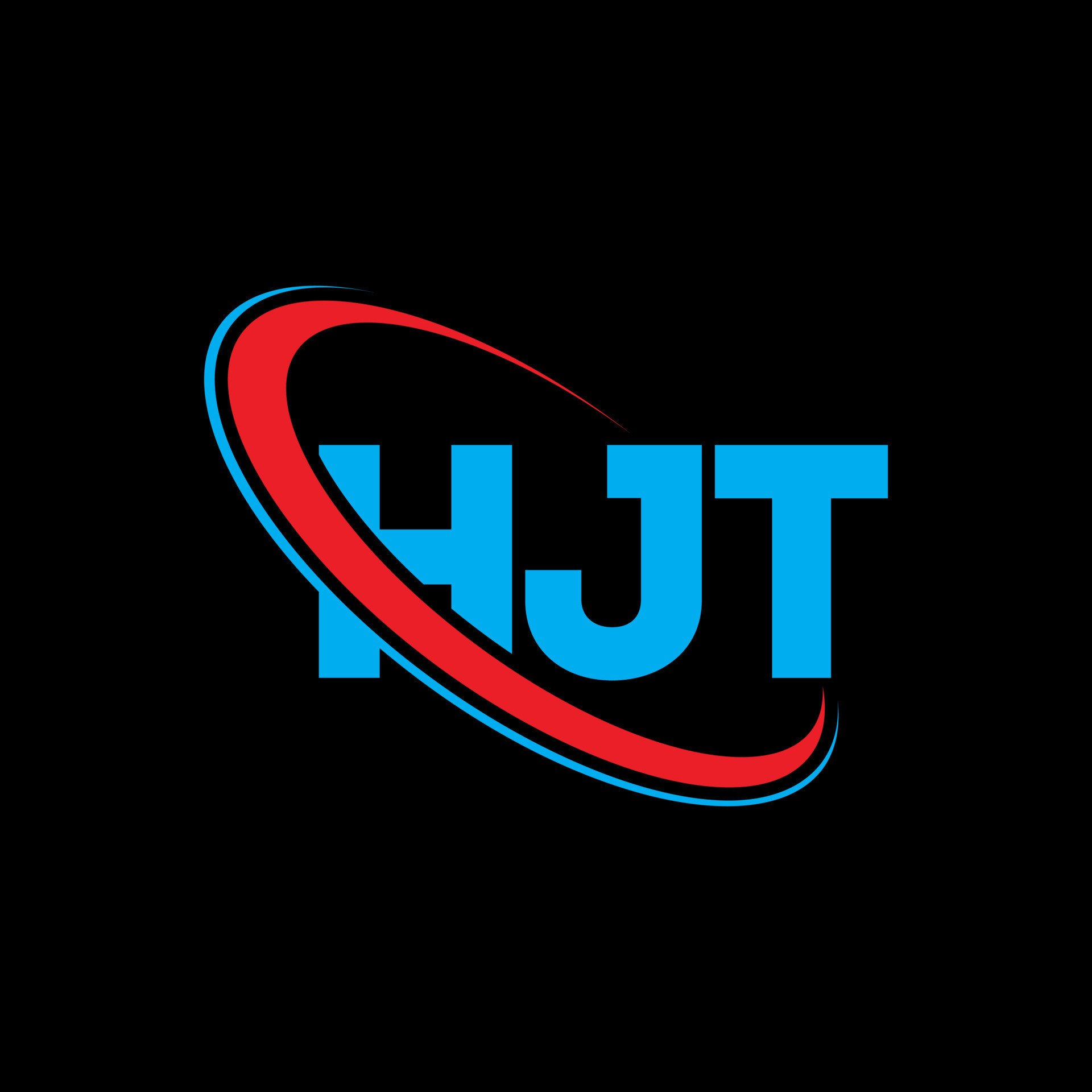 logotipo hjt. hjt carta. diseño del logotipo de la letra hjt. logotipo de iniciales hjt ...