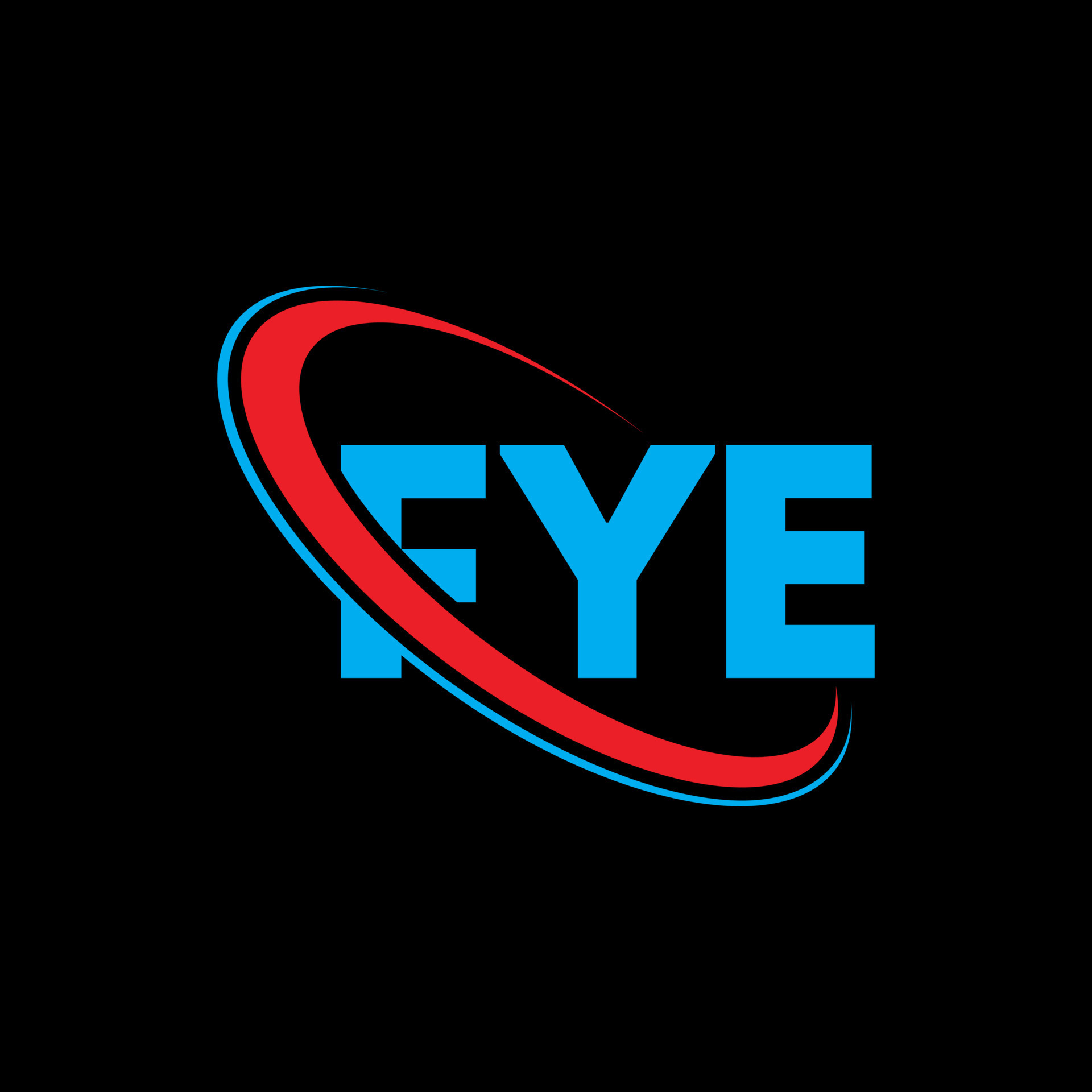 logotipo de fye. si carta. diseño del logotipo de la letra fye. logotipo de iniciales fye ...