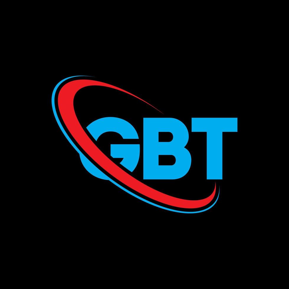 logotipo de GBT. carta gbt. diseño del logotipo de la letra gbt. Logotipo de iniciales gbt ...