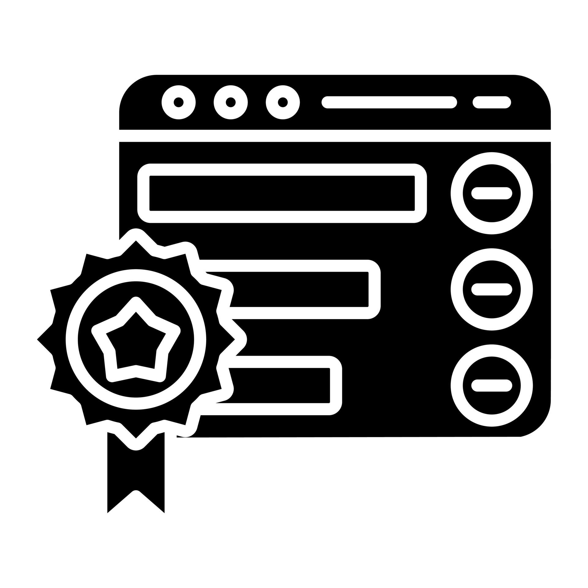 Page Quality Glyph Icon 9031606 Vector Art at Vecteezy