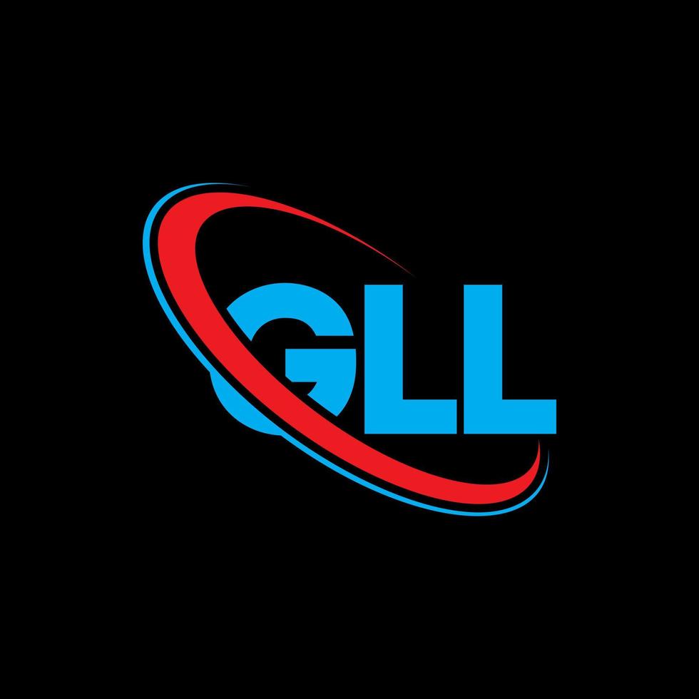 logotipo de gll. letra gll. diseño del logotipo de la letra gll. logotipo de las iniciales gll ...