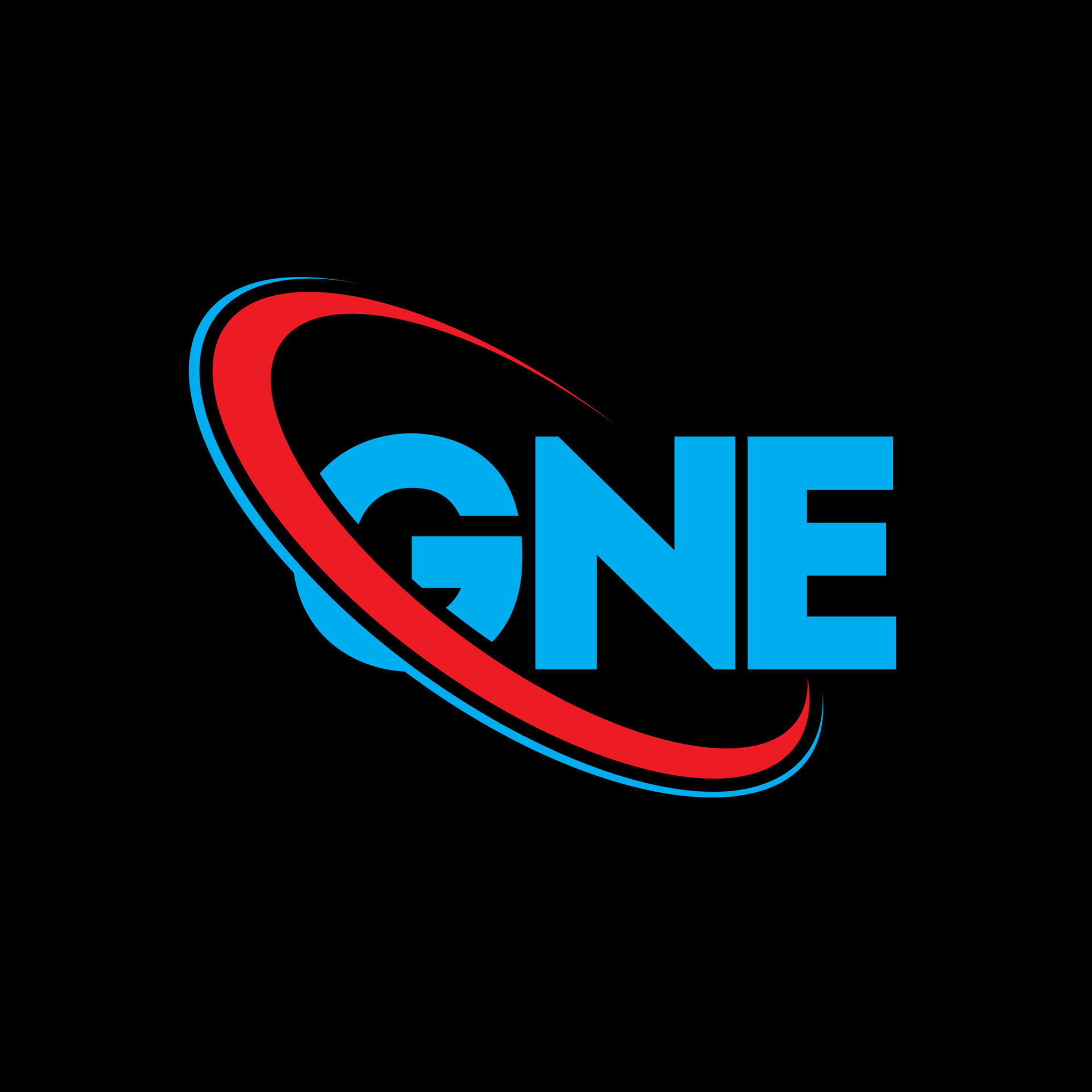 logotipo de gne. letra gne. diseño del logotipo de la letra gne. logotipo de iniciales gne ...