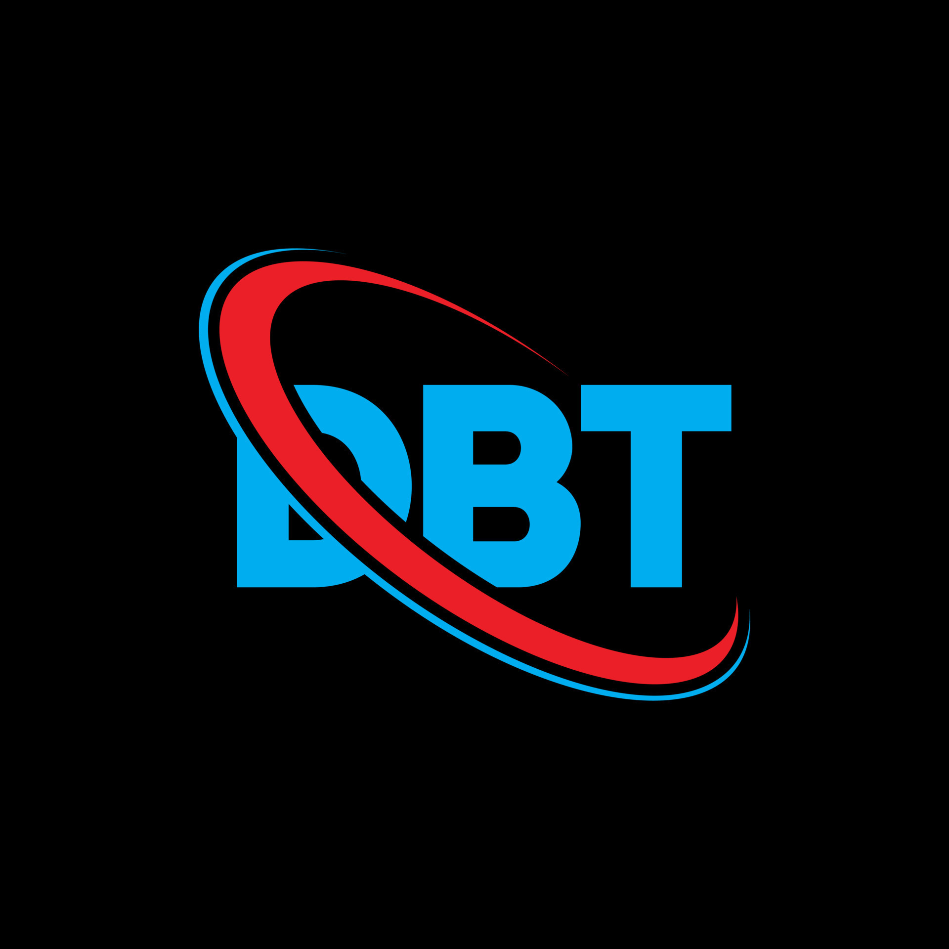 logotipo de dbt. carta de dbt. diseño del logotipo de la letra dbt. Logotipo de iniciales dbt ...