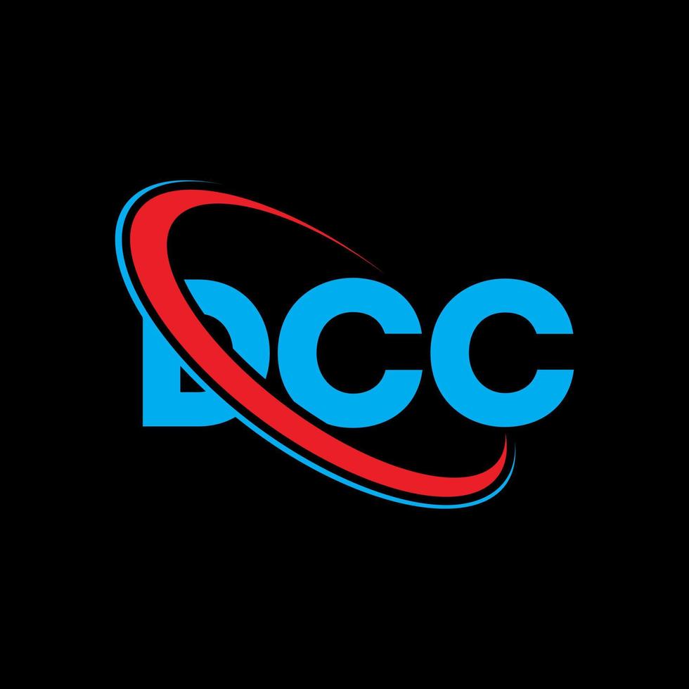 DCC logo. DCC letter. DCC letter logo design. Initials DCC logo linked with circle and uppercase ...