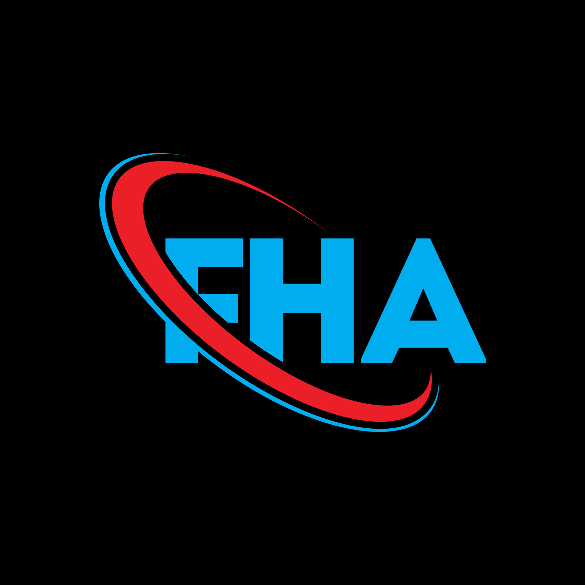 logotipo de la fha. carta fha. diseño del logotipo de la letra fha. logotipo de iniciales fha ...