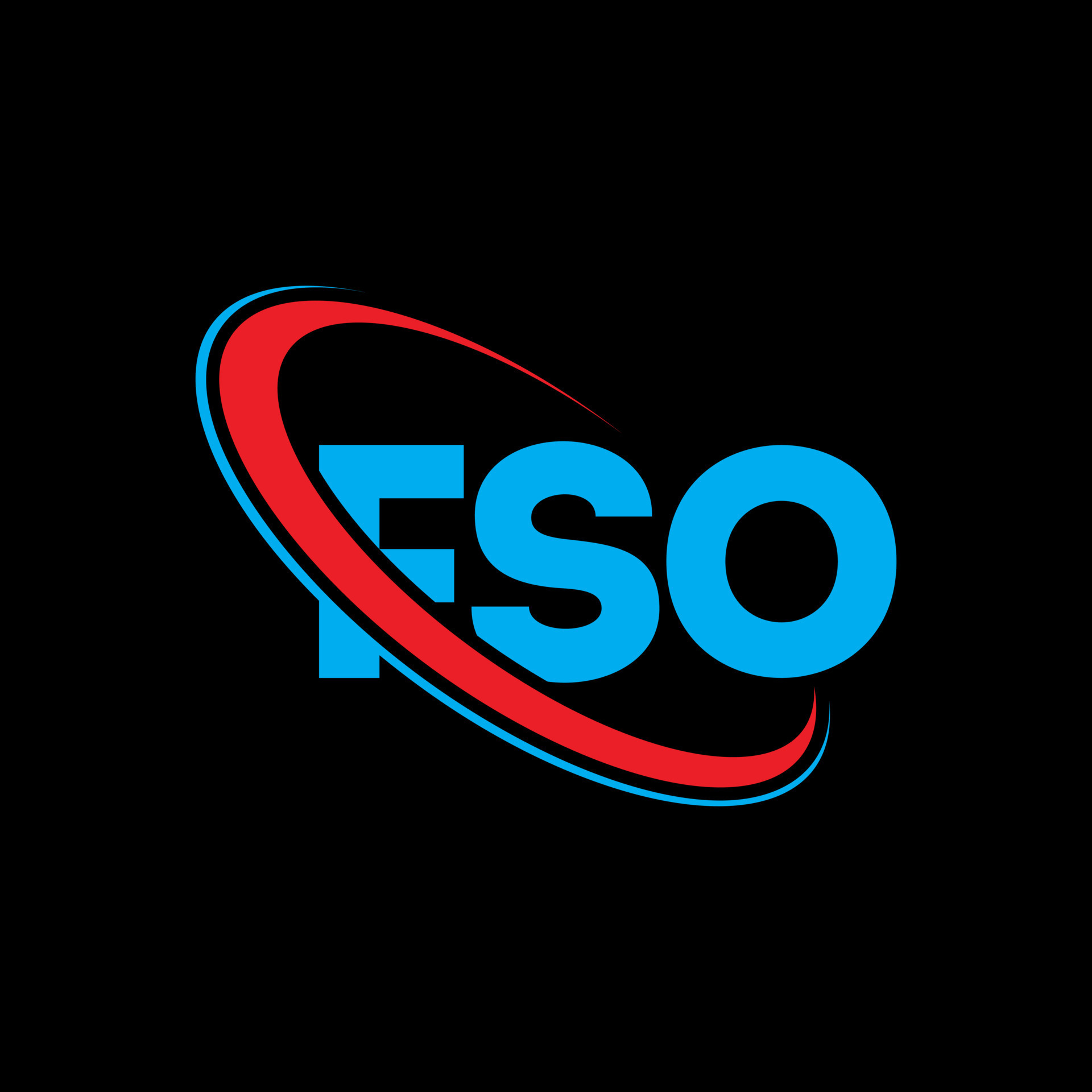 logotipo de fso. carta fso. diseño del logotipo de la letra fso. logotipo de iniciales fso ...