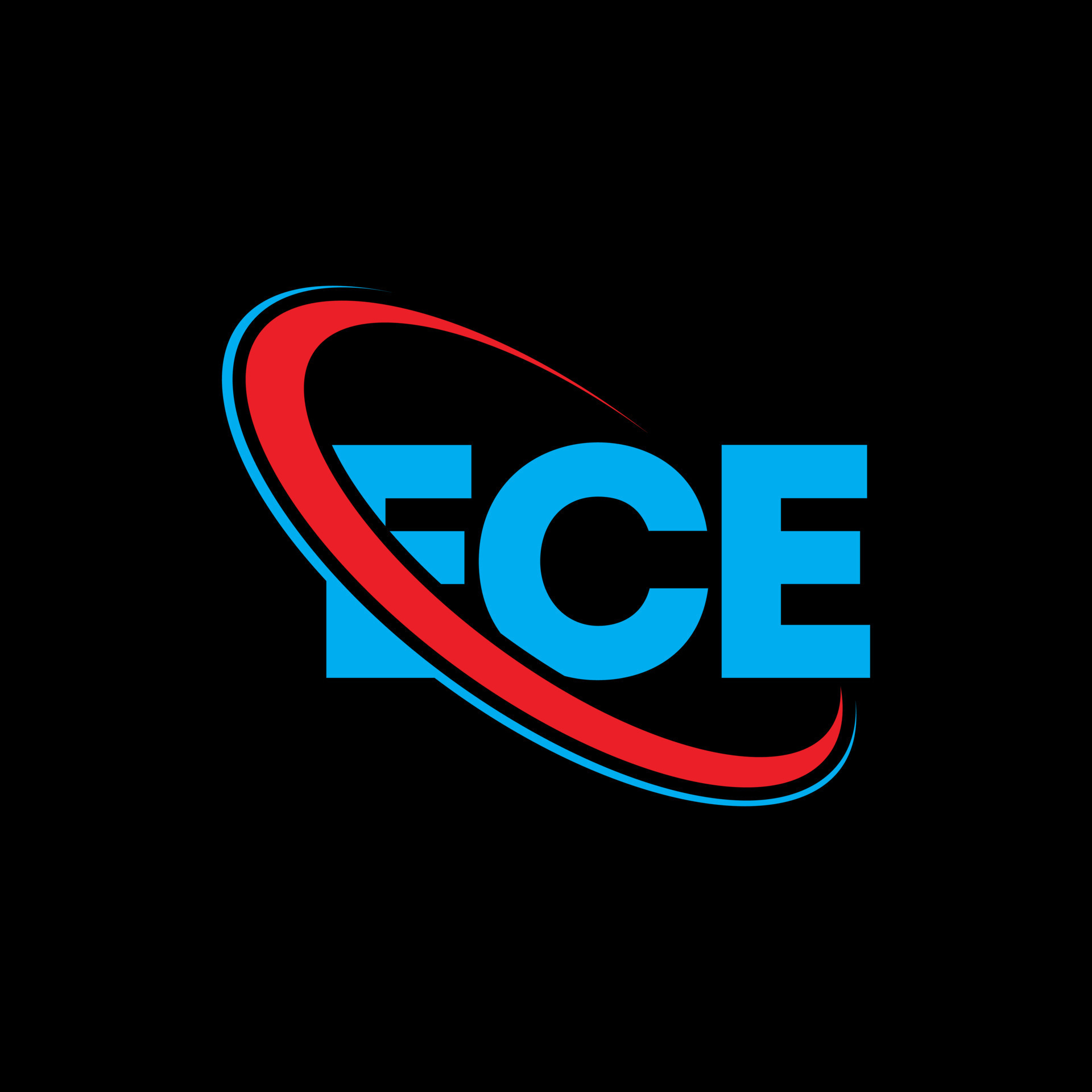 Ece Logo Ece Letter Ece Letter Logo Design Initials Ece Logo Linked With Circle And Uppercase 3450