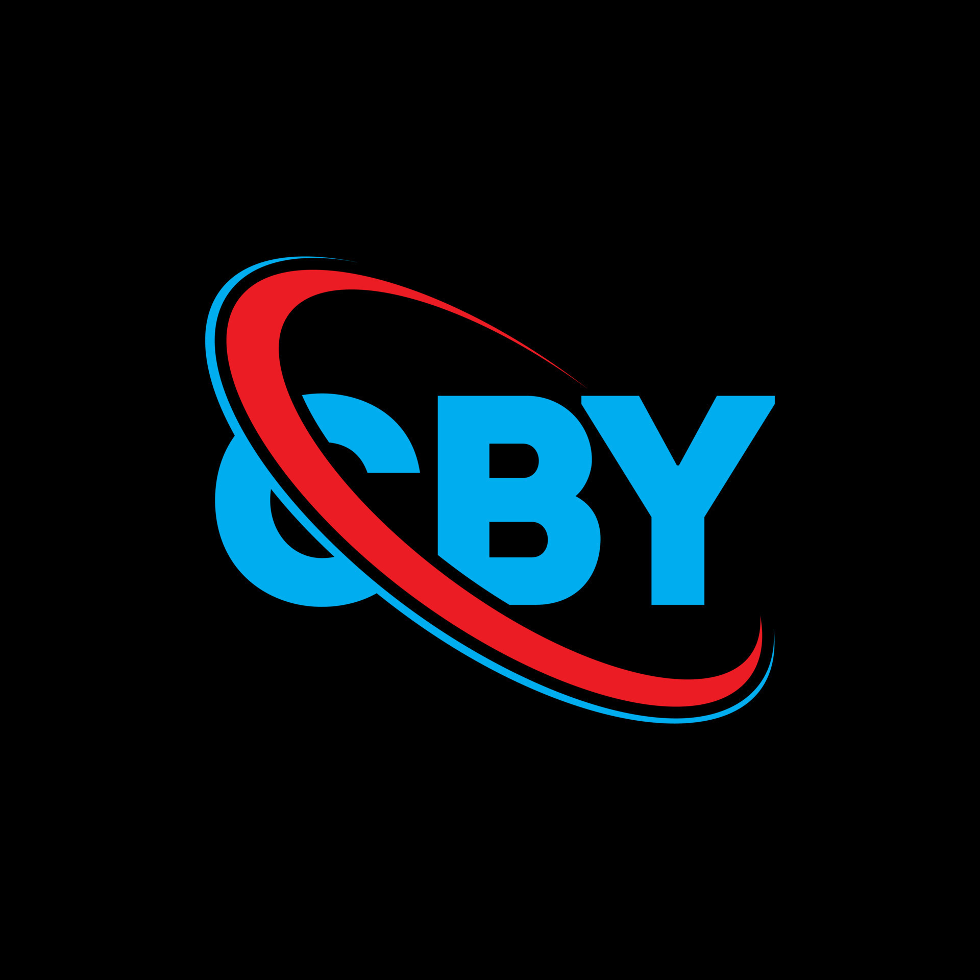 logotipo de cby. c por letra. diseño del logotipo de la letra cby. logotipo de las iniciales cby ...