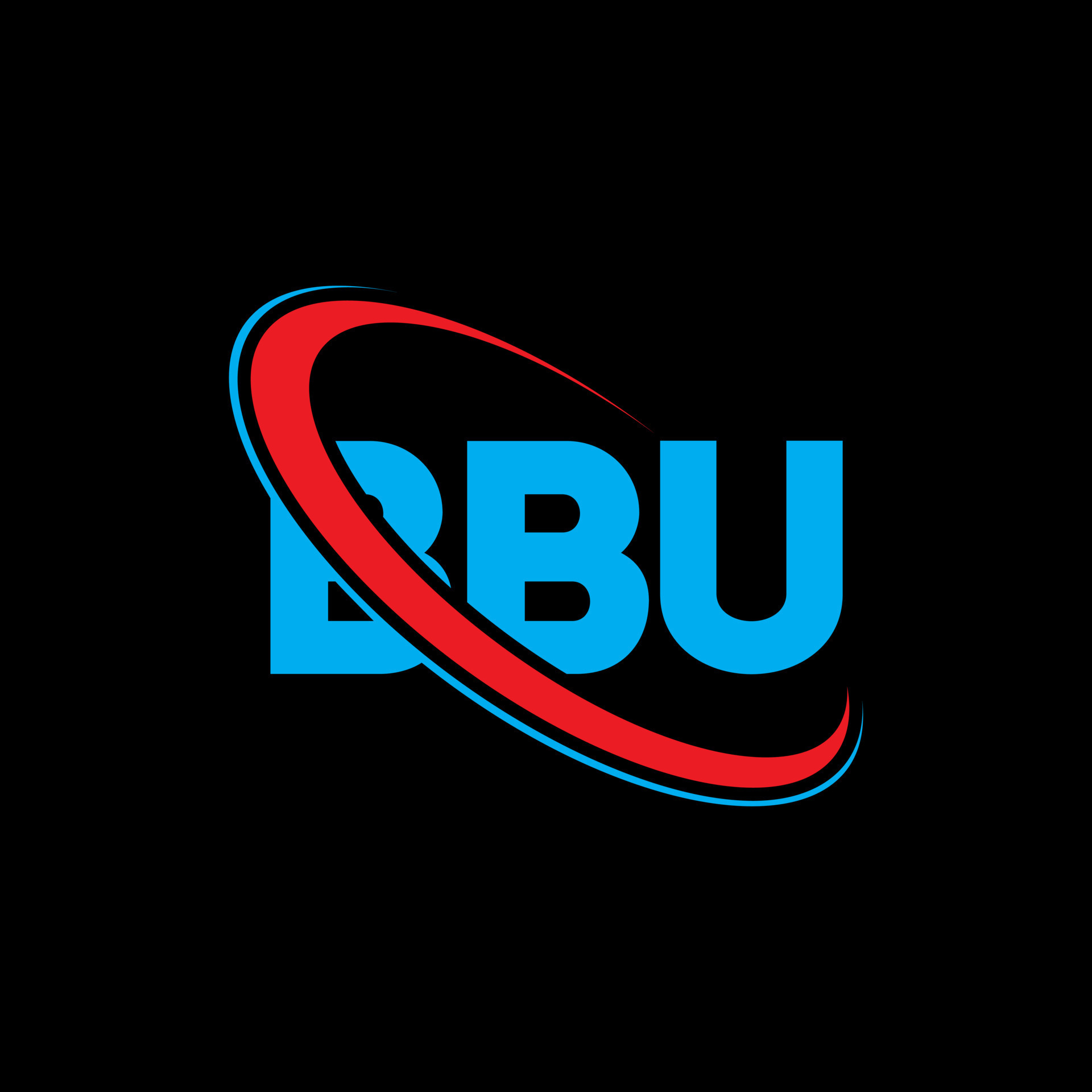 logotipo de bbu. carta bbu. diseño del logotipo de la letra bbu. logotipo de bbu de iniciales ...