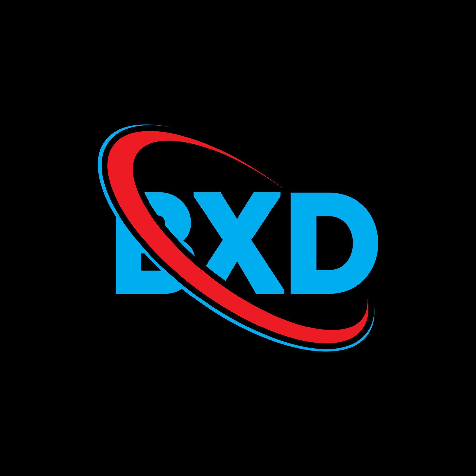 BXD logo. BXD letter. BXD letter logo design. Initials BXD logo linked with circle and uppercase ...