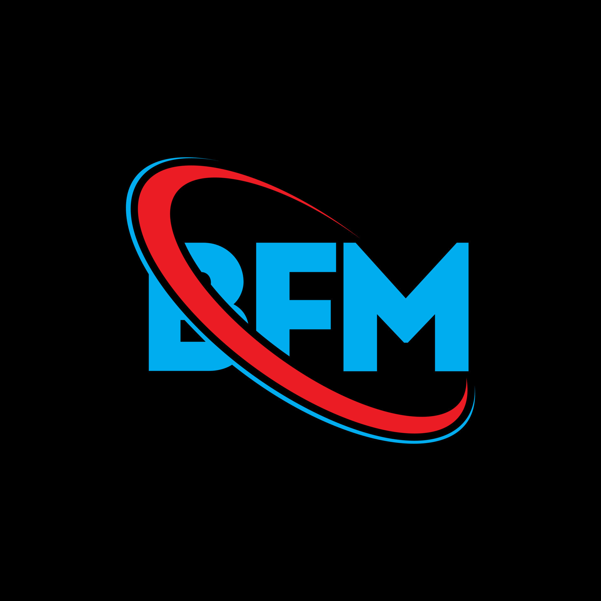 logotipo de bfm. carta bfm. diseño del logotipo de la letra bfm. logotipo de bfm de iniciales ...