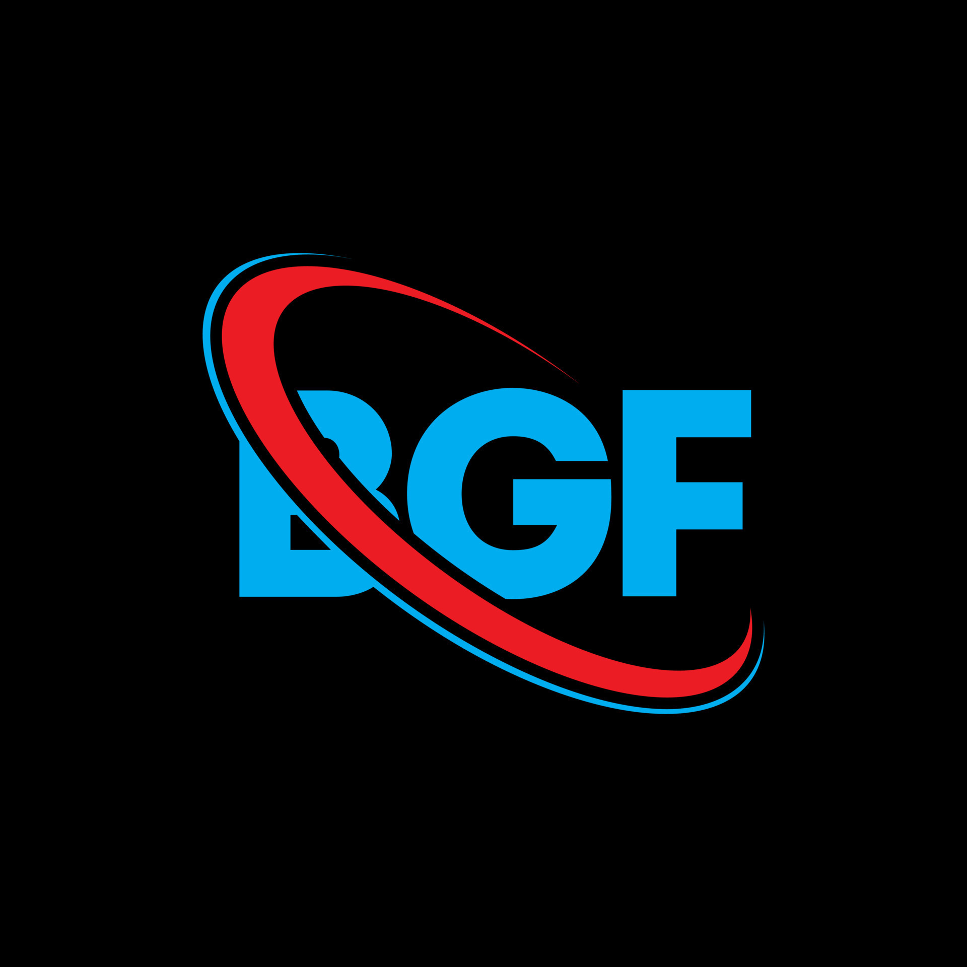 logotipo de bfg. carta bfg. diseño del logotipo de la letra bgf. Logotipo de iniciales bgf ...