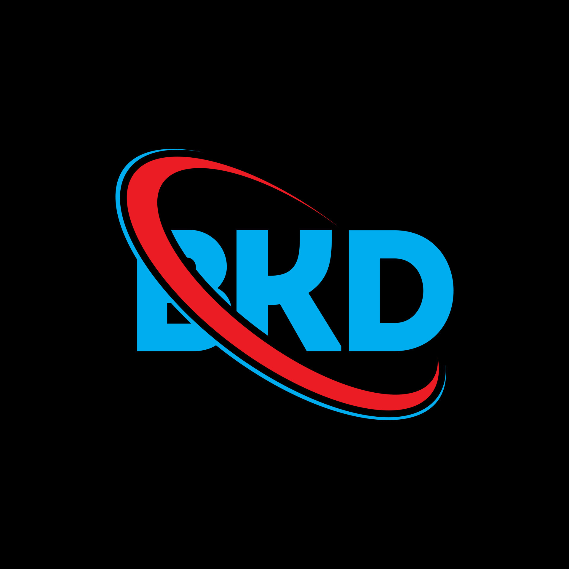 logotipo de bkd. letra bkd. diseño del logotipo de la letra bkd. Logotipo de iniciales bkd ...