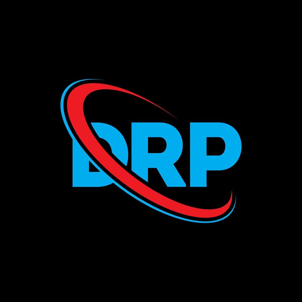 logotipo de drp. letra drp. diseño del logotipo de la letra drp. logotipo de iniciales drp ...