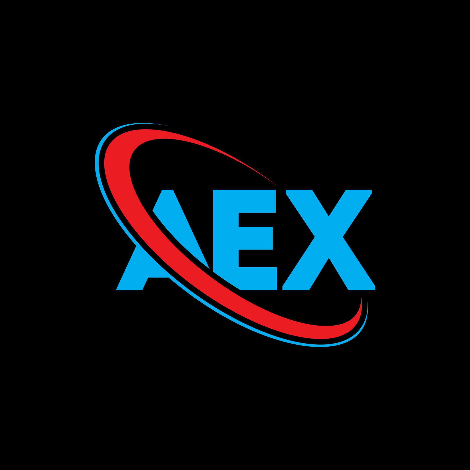 logotipo de ex. letra aexa. diseño del logotipo de la letra aex ...
