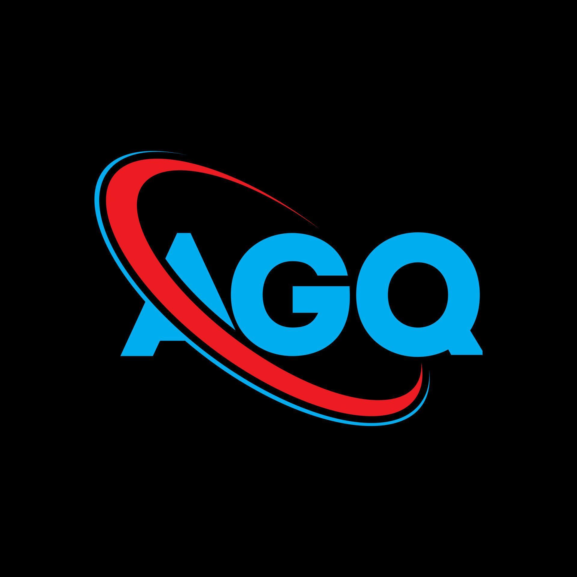 logotipo de AGQ. letra agq. diseño de logotipo de letra agq. logotipo de las iniciales agq ...