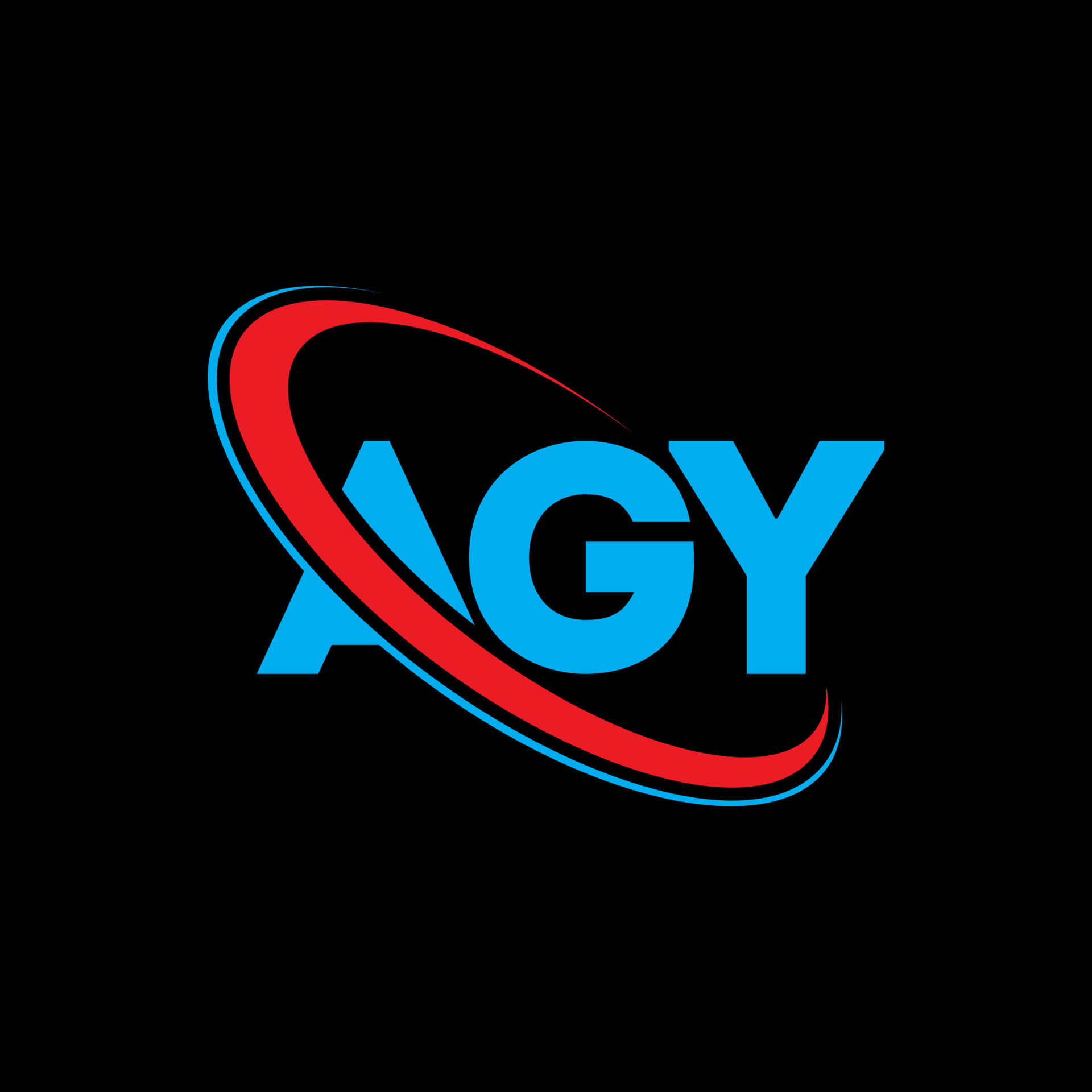 logotipo de agy. carta de agy. diseño de logotipo de letra agy. logotipo de iniciales agy ...