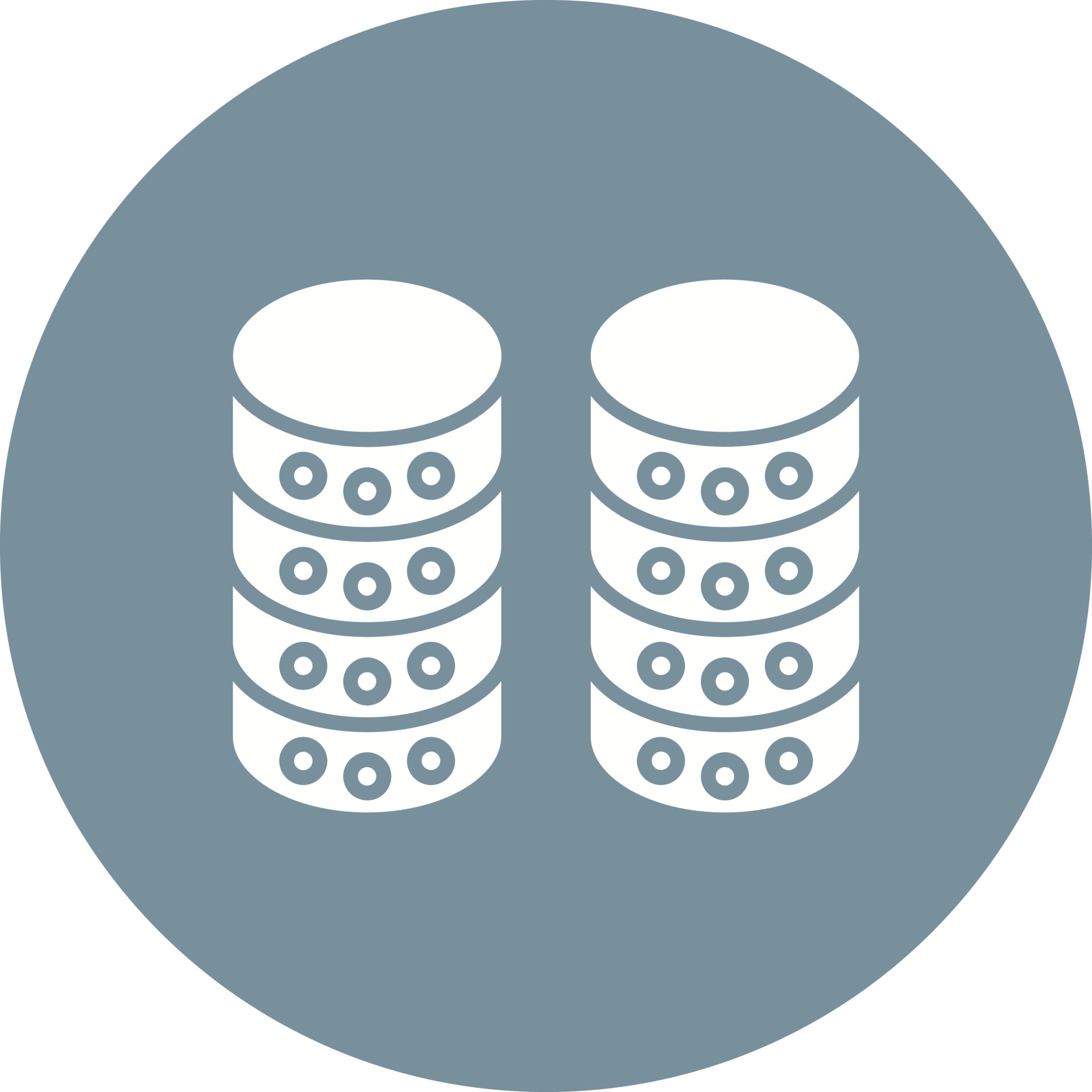 Database Glyph Circle Background Icon 9045195 Vector Art at Vecteezy