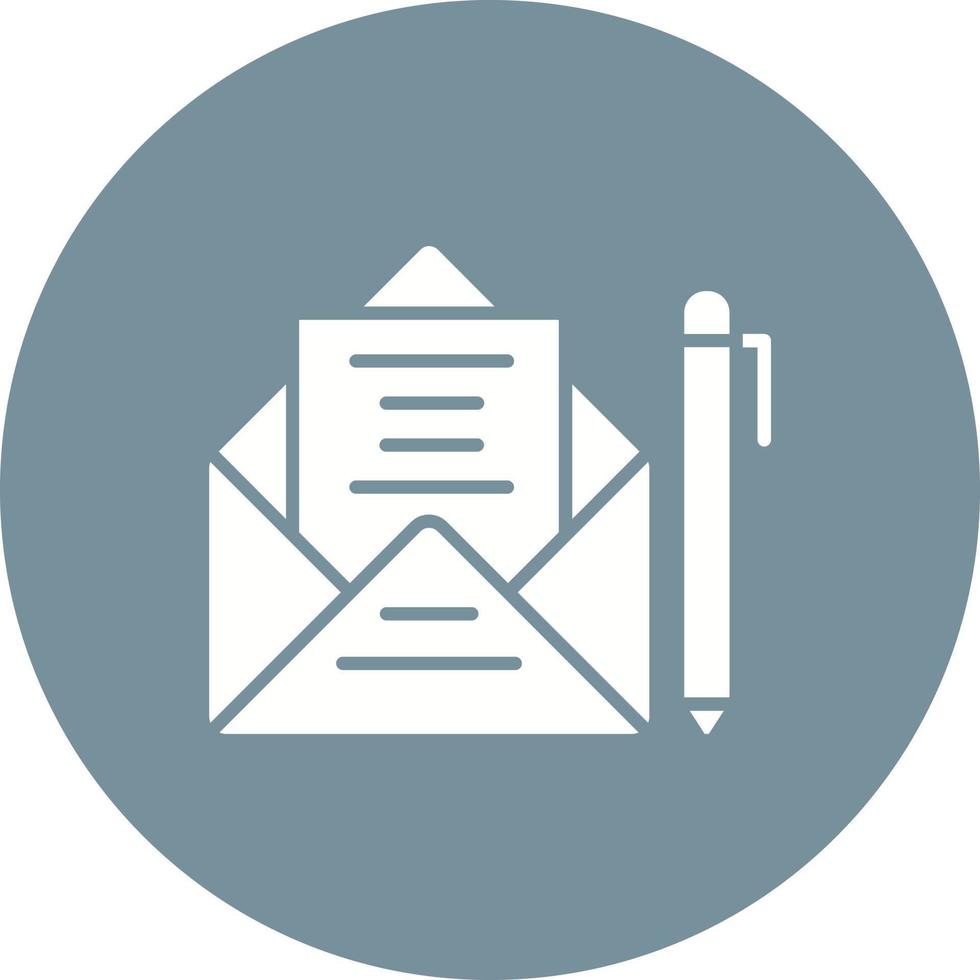 Letter Glyph Circle Background Icon 9046246 Vector Art at Vecteezy