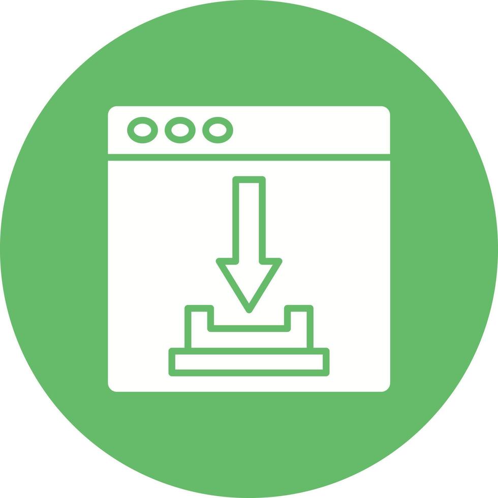 Download Glyph Circle Background Icon 9049909 Vector Art at Vecteezy