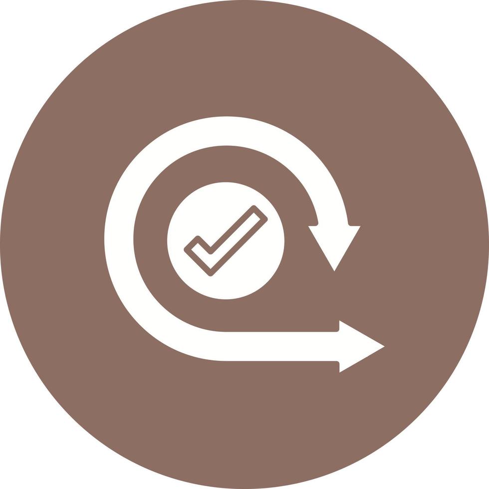 Iteration Glyph Circle Background Icon 9052348 Vector Art at Vecteezy