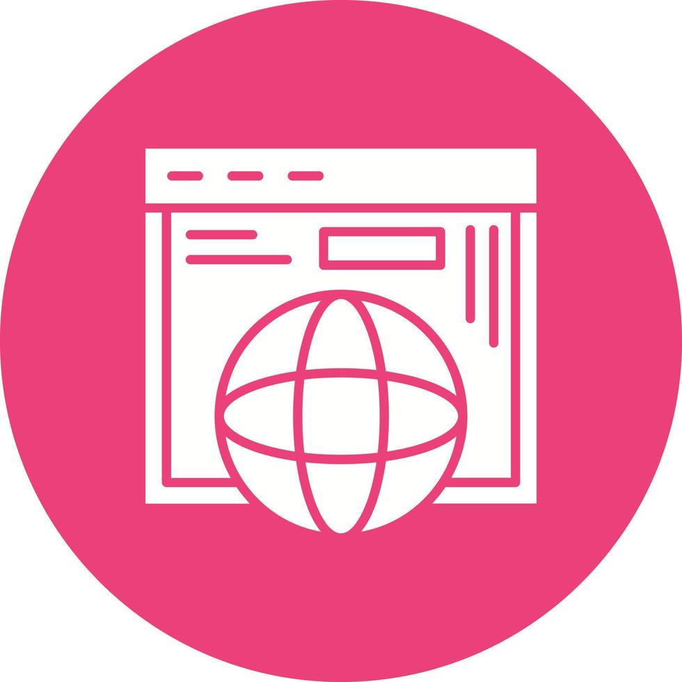 Worldwide Glyph Circle Background Icon 9054511 Vector Art at Vecteezy