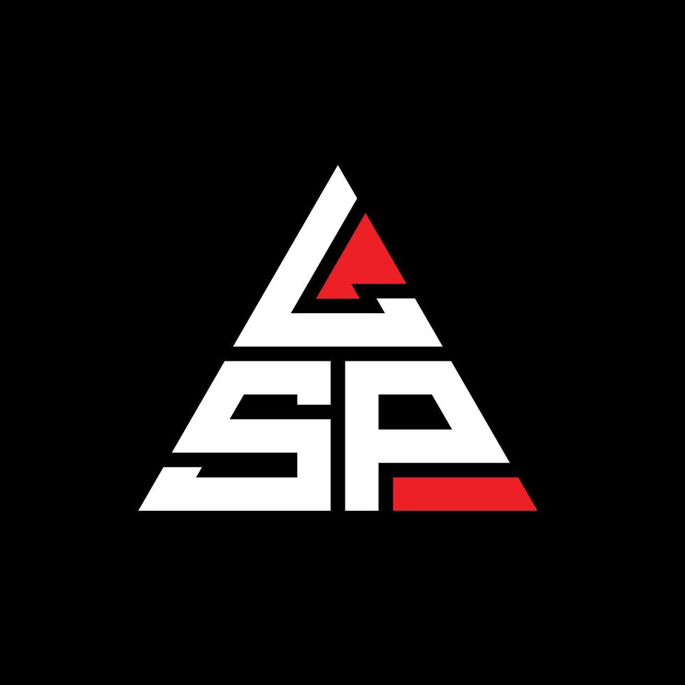 LSP triangle letter logo design with triangle shape. LSP triangle logo ... LSP triangle letter logo design with triangle shape. LSP triangle logo ...