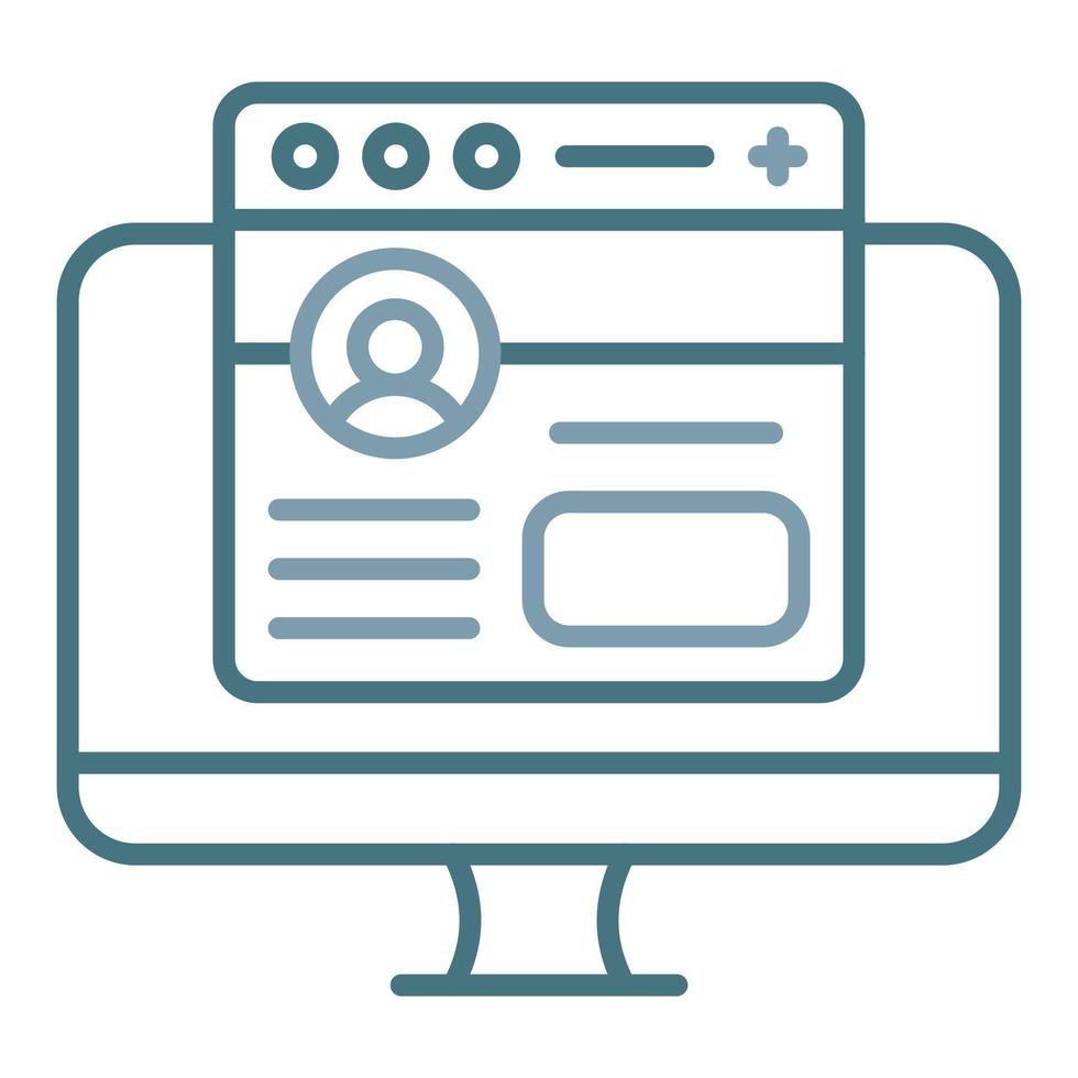 Frontend Development Line Two Color Icon 9058388 Vector Art at Vecteezy