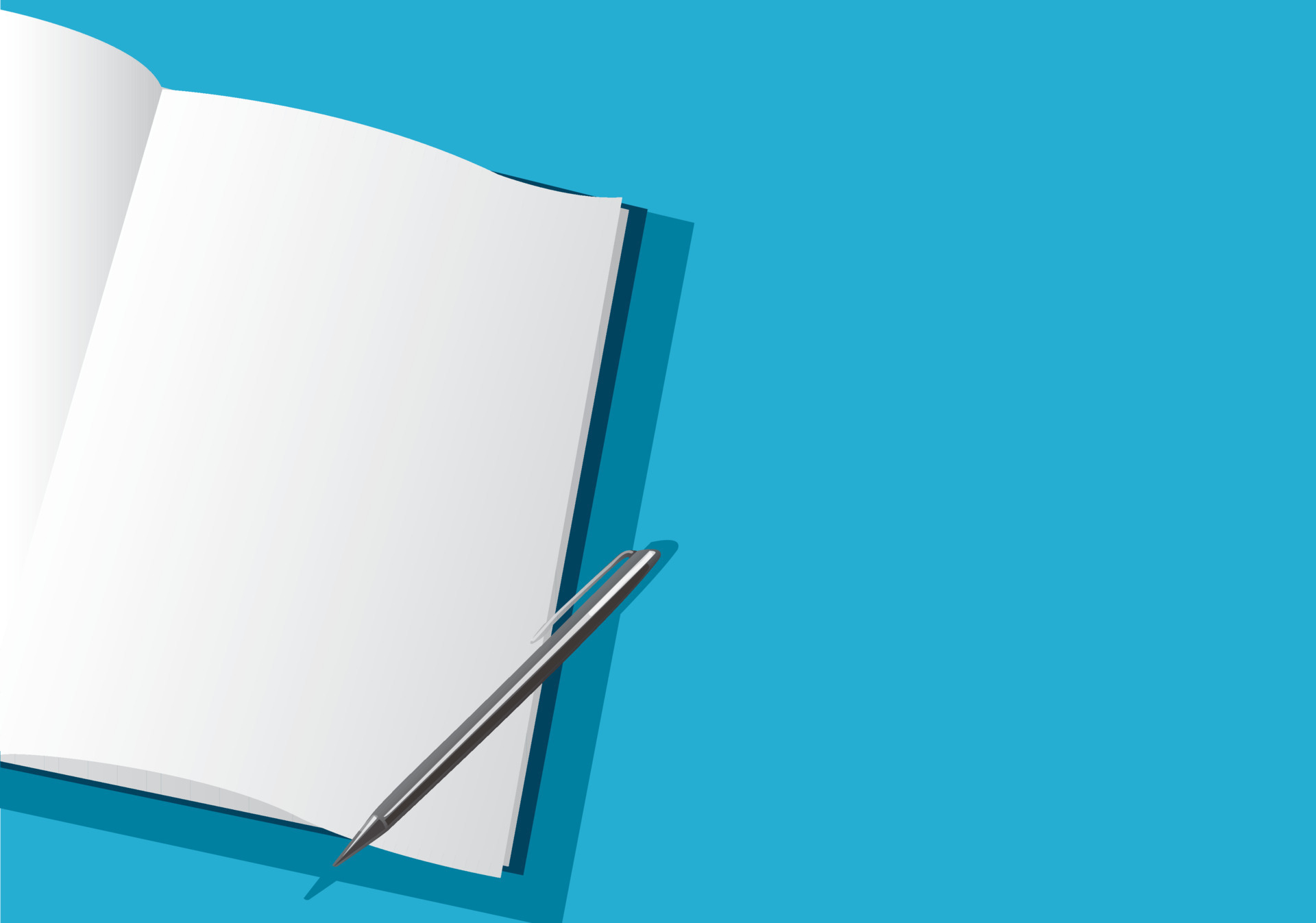 empty open notebook background 9097129 Vector Art at Vecteezy