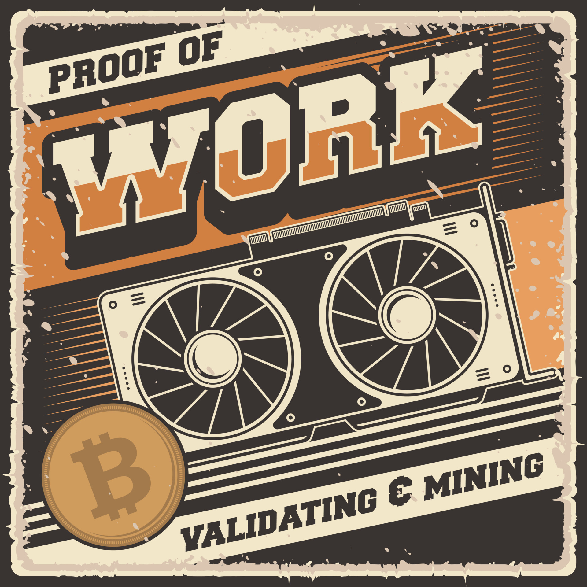 retro crypto cryptocurrency bitcoin validating validator mining miner ... retro crypto cryptocurrency bitcoin validating validator mining miner ...