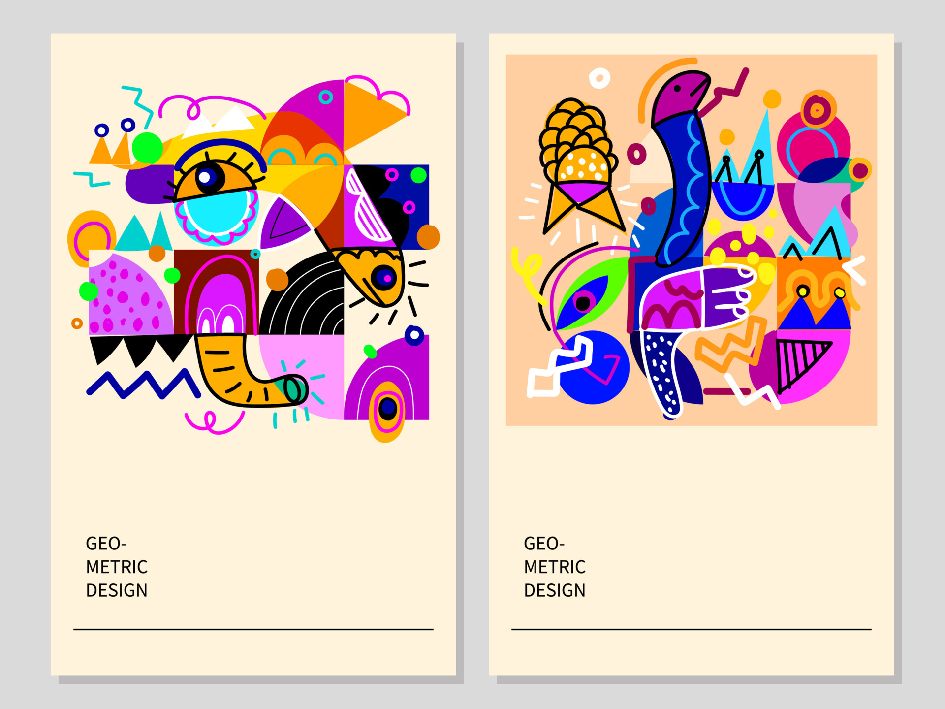 Abstract Coloring Vector Art, Icons, and Graphics for Free Download