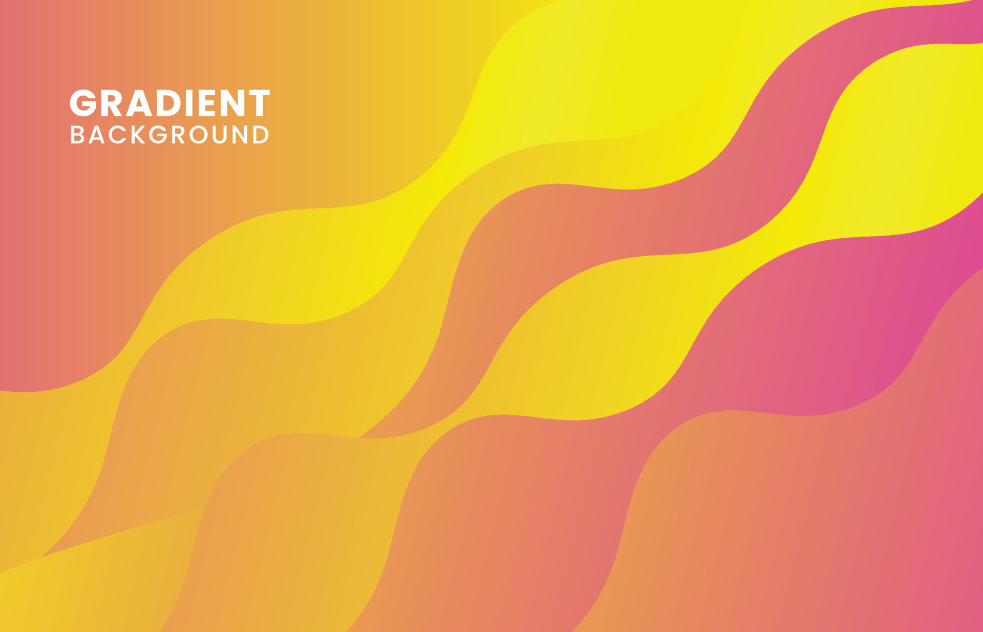 Abstract Wavy Gradient Stripe Line Pattern Design Decorative Pattern Artwork Template Dynamic
