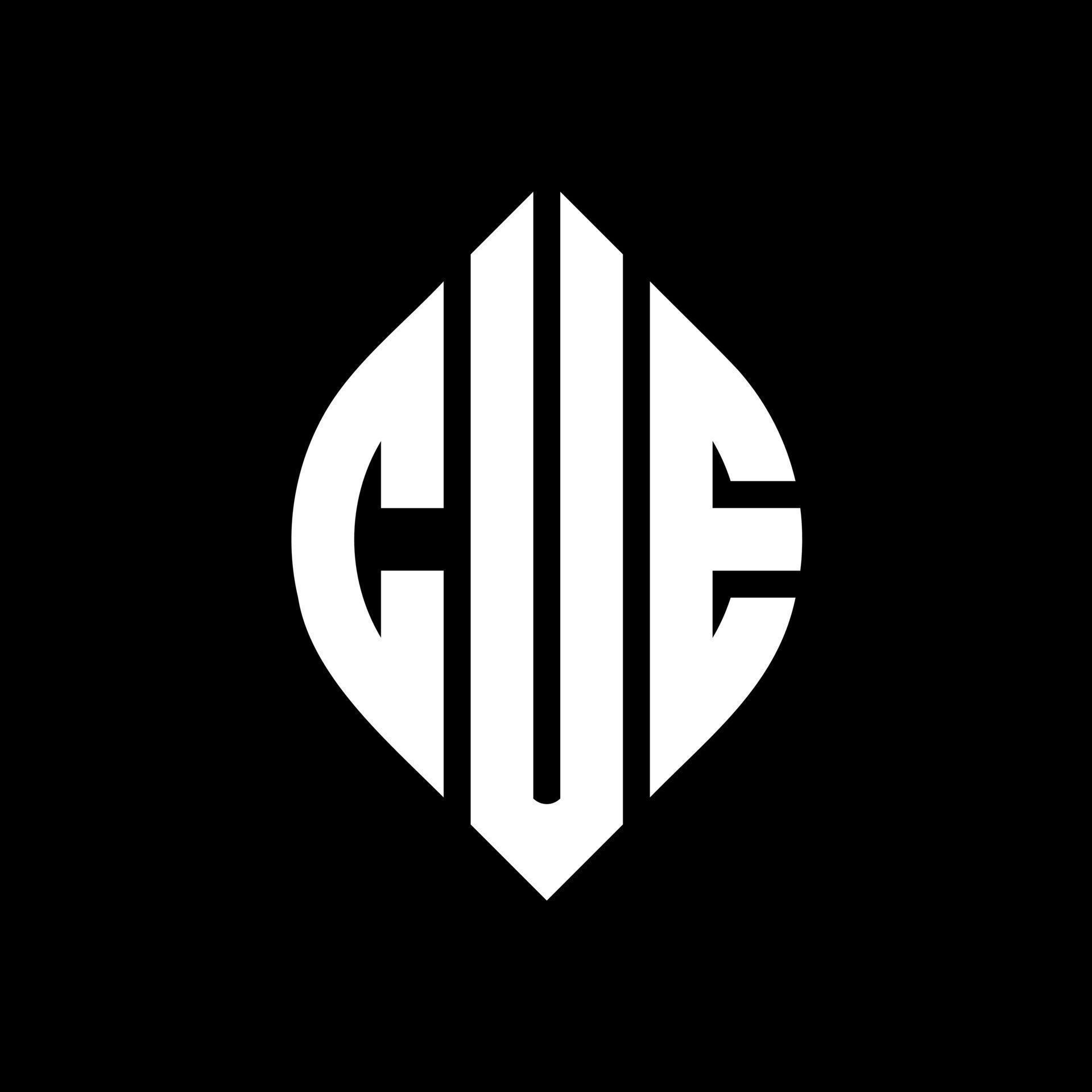 Cus Circle Letter Logo Design With Circle And Ellipse Shape Cus Ellipse Letters With