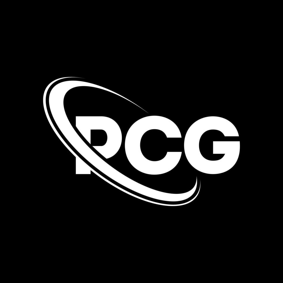 logotipo de PCG. letra pcg. diseño del logotipo de la letra pcg. logotipo de pcg de iniciales ...
