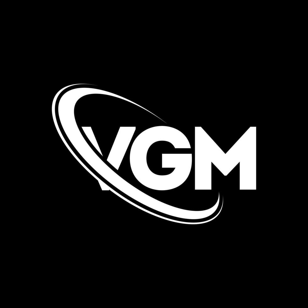 logotipo vgm. letra vgm. diseño del logotipo de la letra vgm. logotipo de iniciales vgm ...