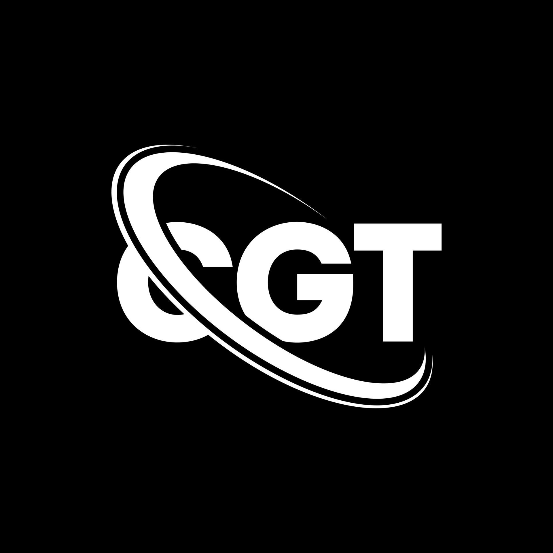 logotipo de cgt. carta cgt. diseño del logotipo de la letra cgt. Logotipo de iniciales cgt ...