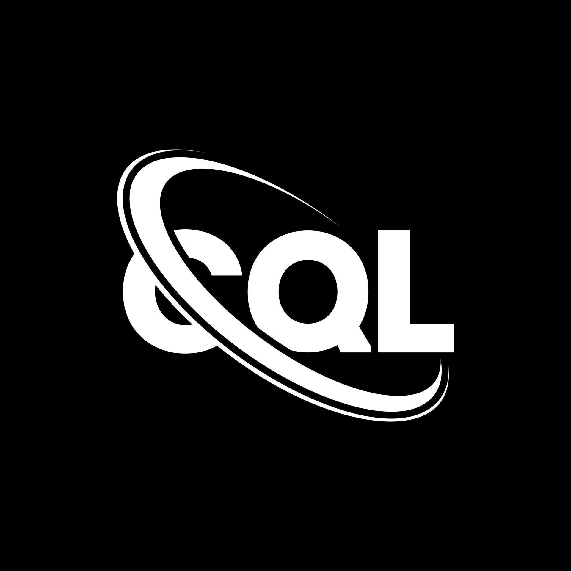 CQL logo. CQL letter. CQL letter logo design. Initials CQL logo linked with circle and uppercase ...