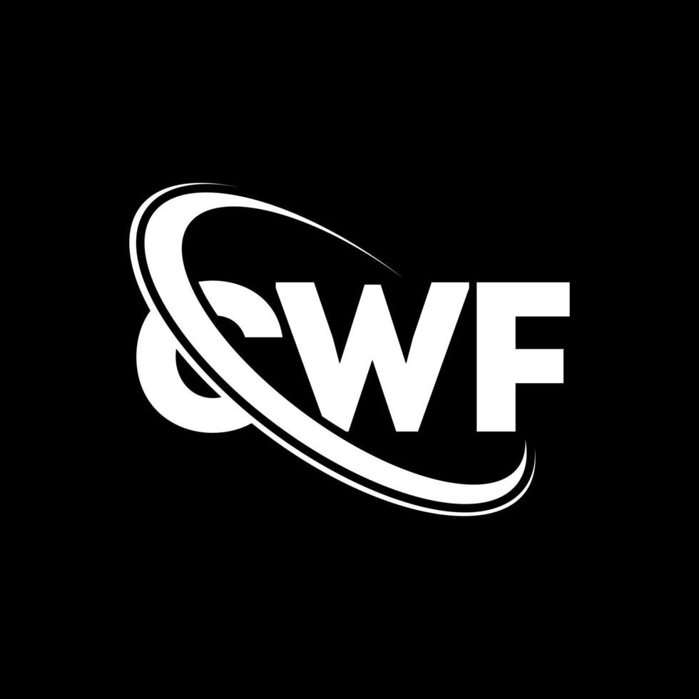 logotipo de cff. letra CWF. diseño del logotipo de la letra cwf. Logotipo de iniciales cwf ...