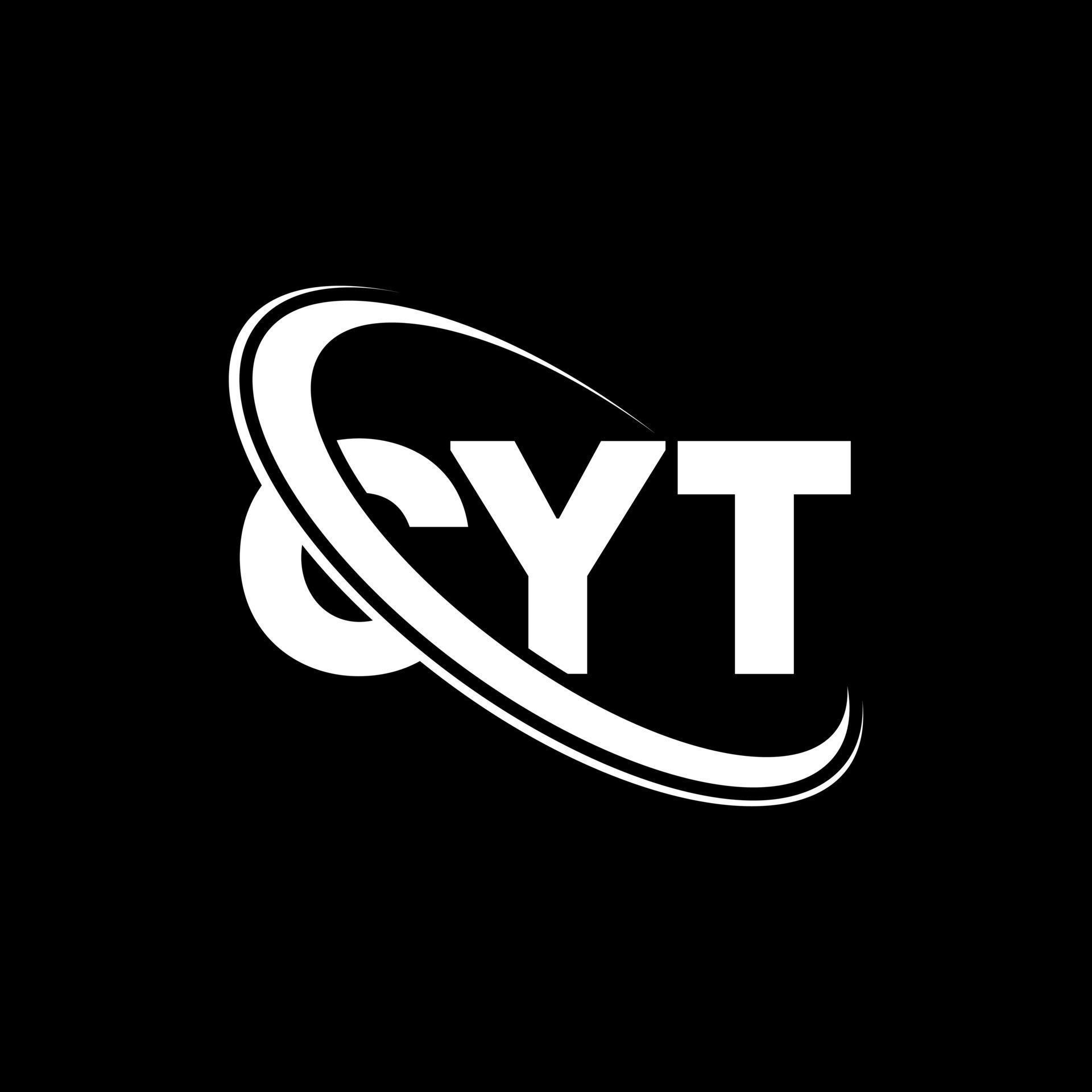 Logotipo De Cyt Carta De Cit Diseño Del Logotipo De La Letra Cyt Logotipo De Cyt De Iniciales
