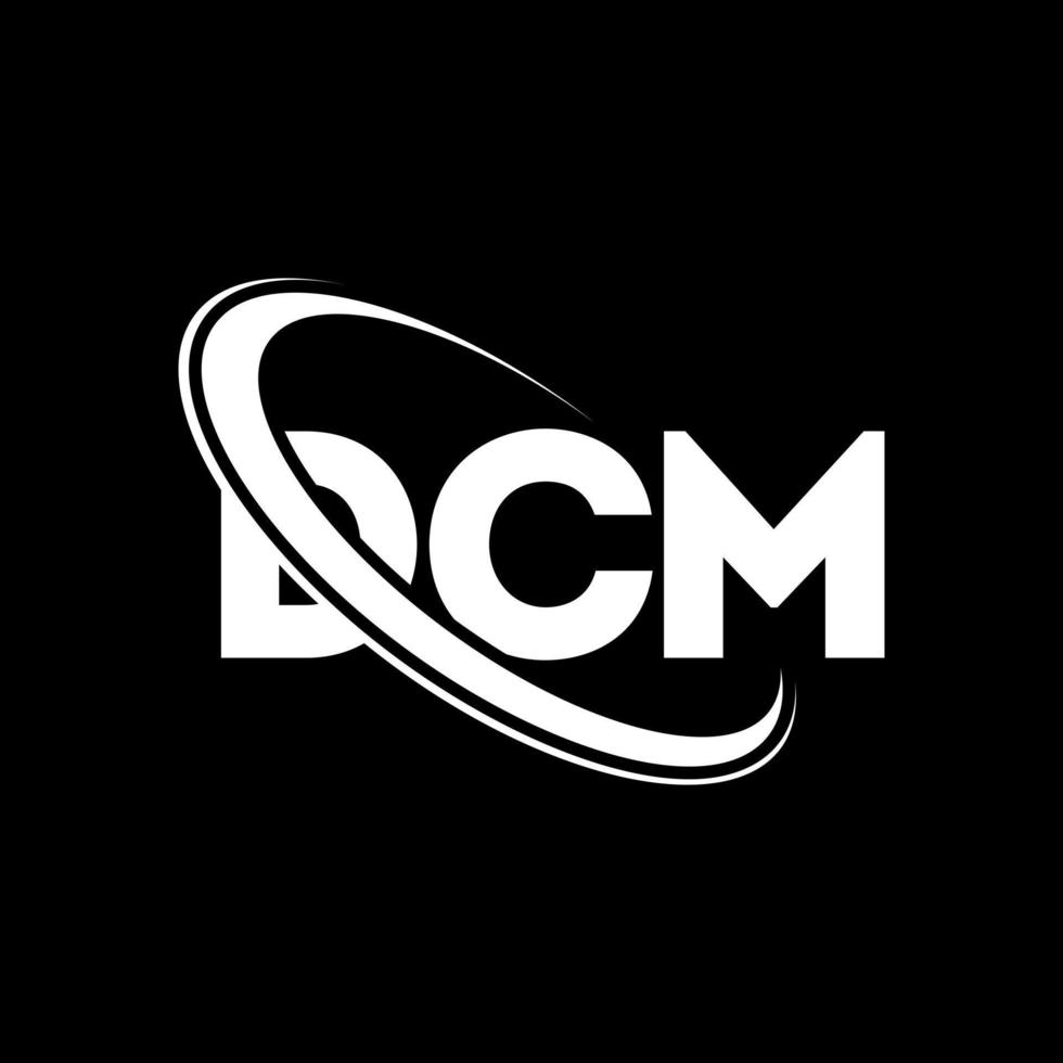 logotipo de dcm. letra dcm. diseño del logotipo de la letra dcm. logotipo de las iniciales dcm ...