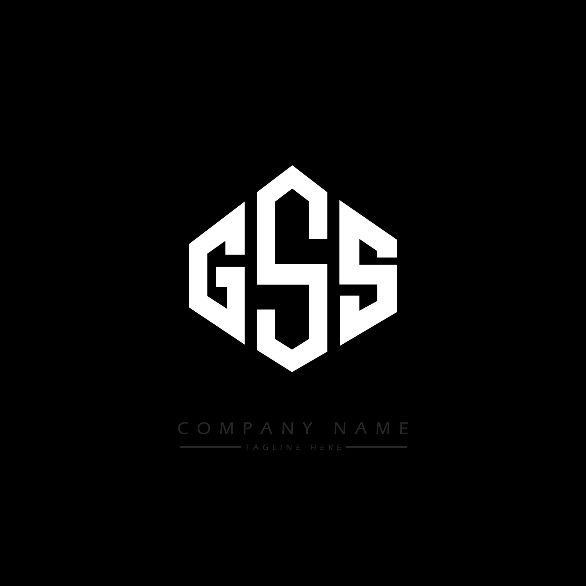 GSS letter logo design with polygon shape. GSS polygon and cube shape ... GSS letter logo design with polygon shape. GSS polygon and cube shape ...