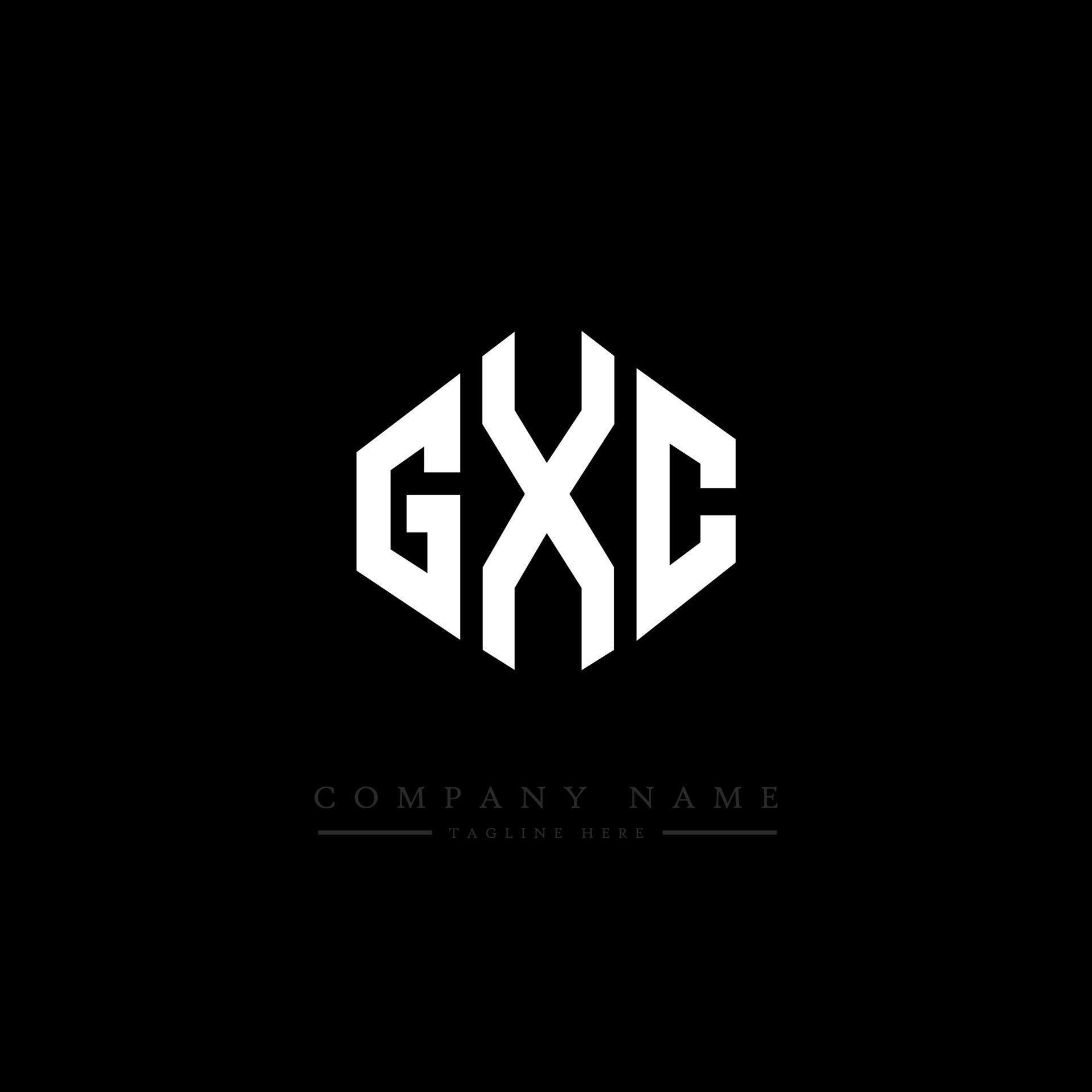 Gxc Letter Logo Design With Polygon Shape Gxc Polygon And Cube Shape Logo Design Gxc Hexagon