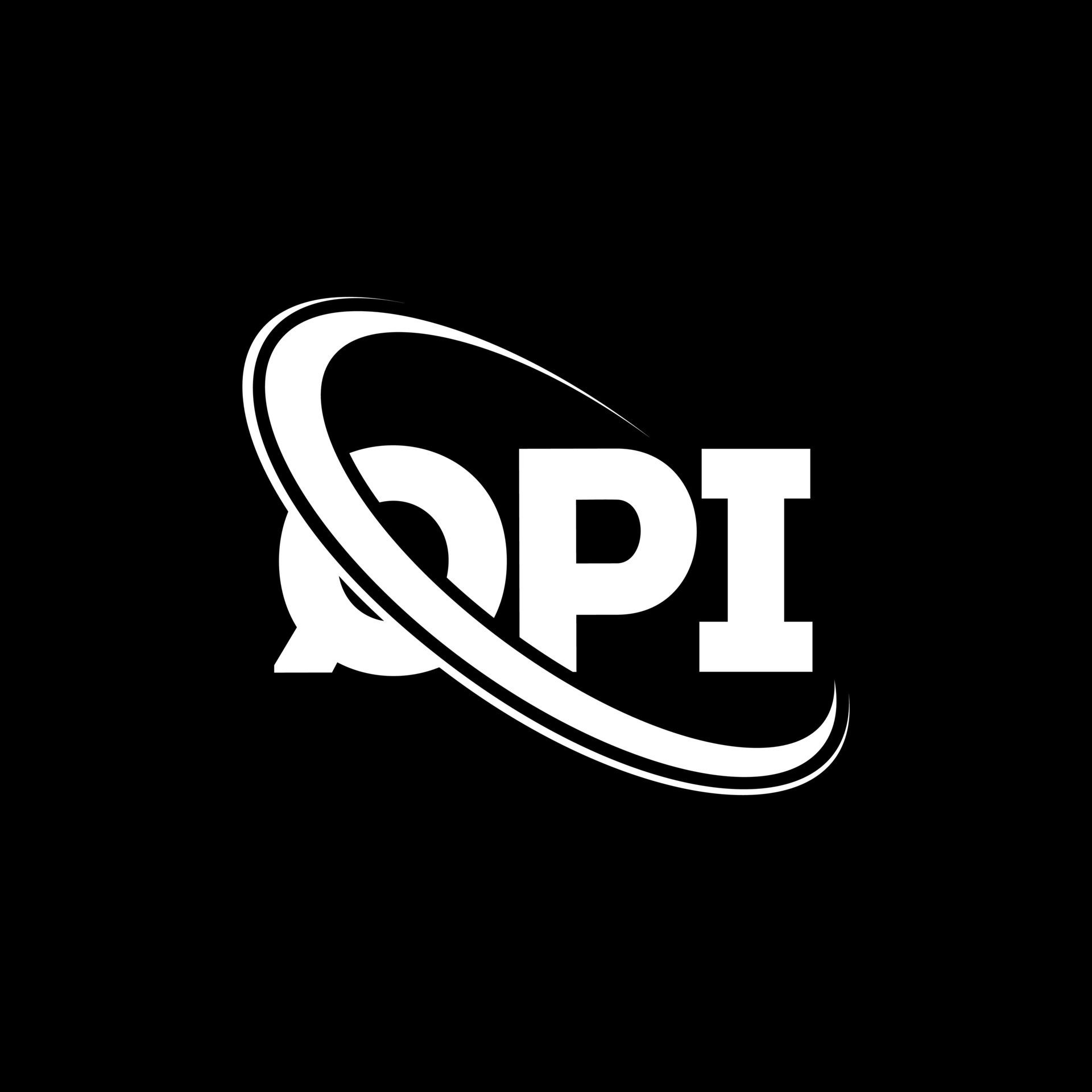 QPI logo. QPI letter. QPI letter logo design. Initials QPI logo linked with circle and uppercase ...